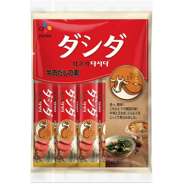 CJ 牛肉ダシダ スティックタイプ 8g x 12本入 Green Beans | グリーンビーンズ by AEON