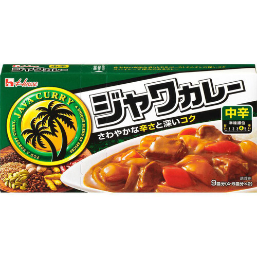 ハウス食品 ジャワカレー 中辛 185g Green Beans | グリーンビーンズ by AEON