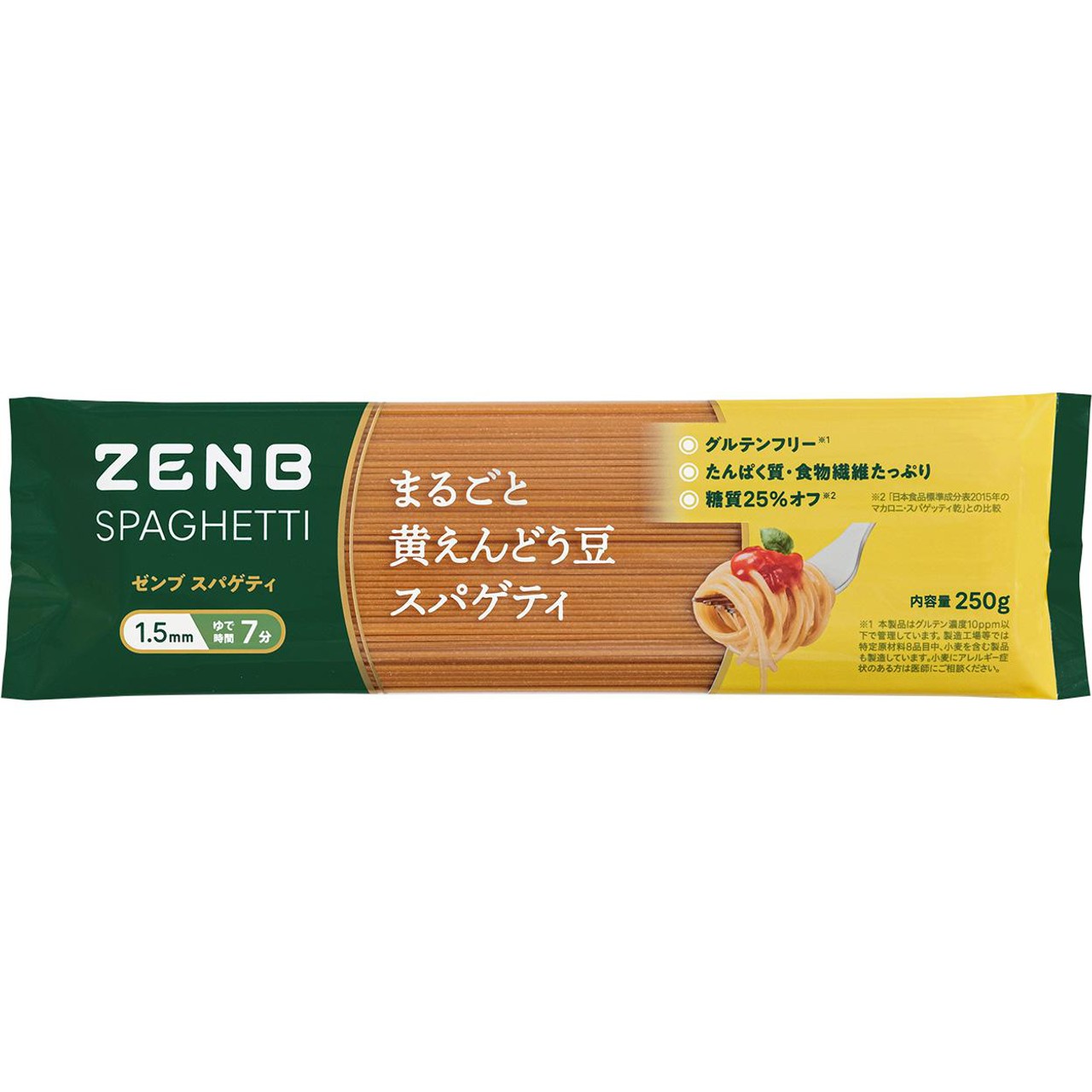 ZENB JAPAN ZENB SPAGHETTI 250g Green Beans | グリーンビーンズ by AEON