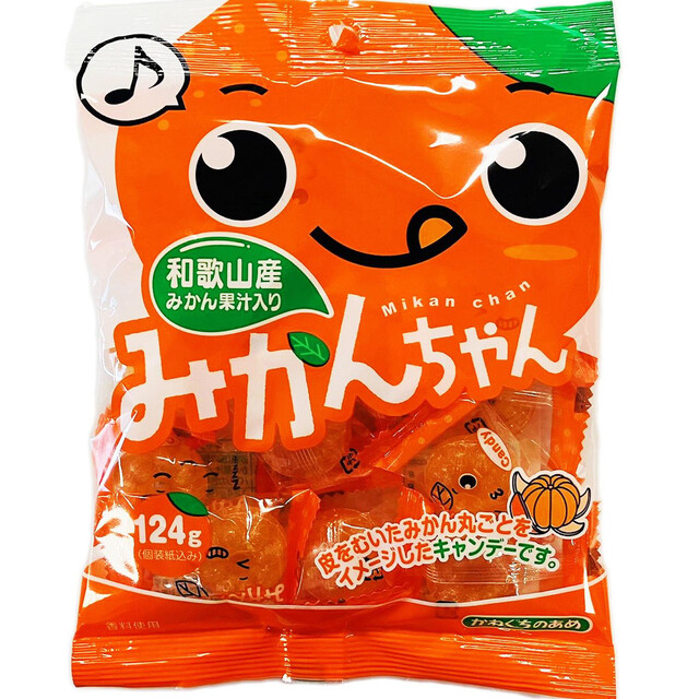 川口製菓 みかんちゃん 124g Green Beans | グリーンビーンズ by AEON