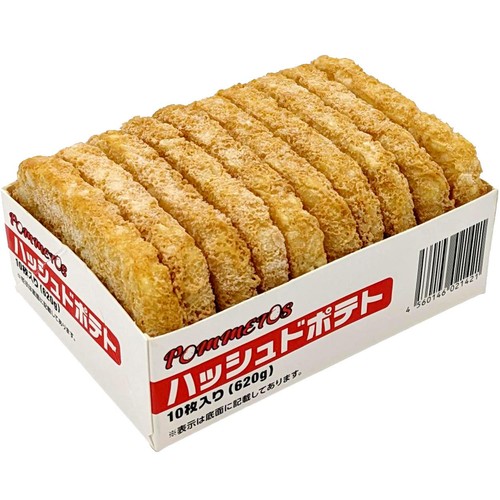 ハッシュドポテト【冷凍】 620g(62g x 10枚) Green Beans | グリーンビーンズ by AEON