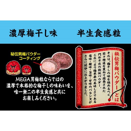 ノーベル製菓 メガ男梅 粒 36g Green Beans | グリーンビーンズ by AEON