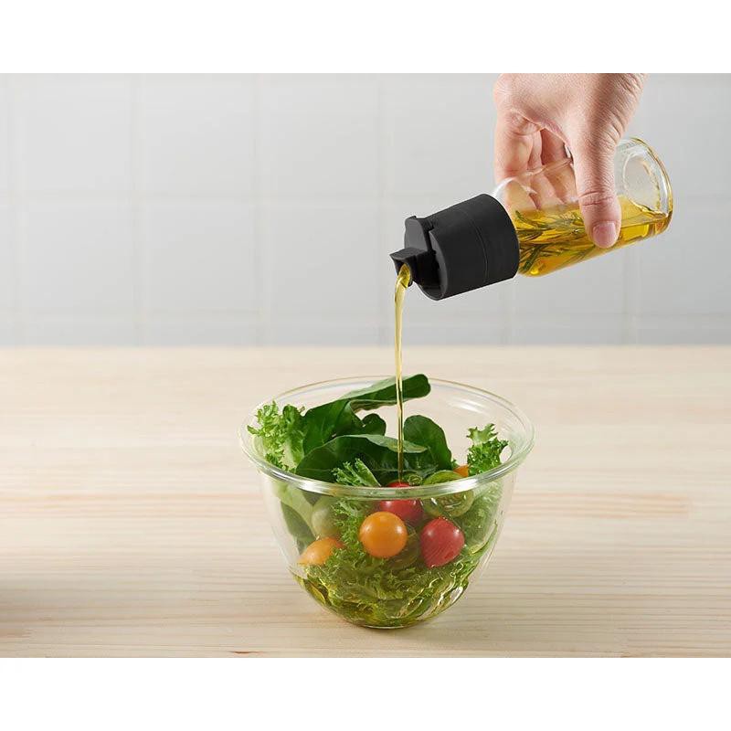 HARIO(ハリオ) ワンタッチドレッシングボトル120ml ブラック ODB-120-B Green Beans | グリーンビーンズ by AEON