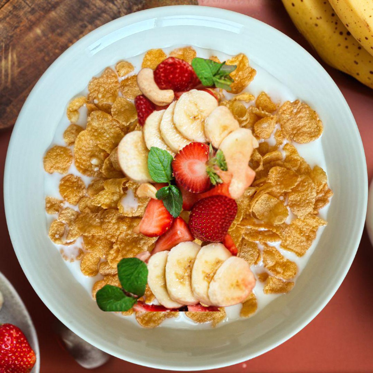 日食 Feel&Green やさしいコーンフレーク プレーン 120g Green Beans | グリーンビーンズ by AEON