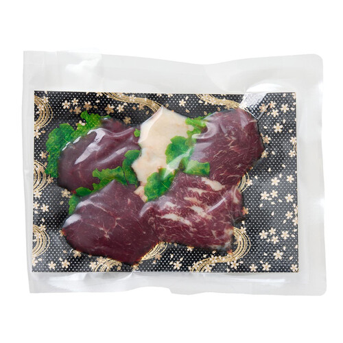 【冷凍】千興ファーム 鮮馬刺し桜柄5種盛り(カナダ産) 95g Green Beans | グリーンビーンズ by AEON