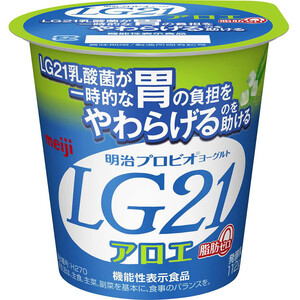 明治 プロビオヨーグルト LG21 アロエ脂肪0 112g Green Beans | グリーンビーンズ by AEON