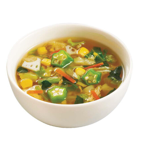 大森屋 ゆず香る野菜たっぷりスープ 4袋入 62g Green Beans | グリーンビーンズ by AEON