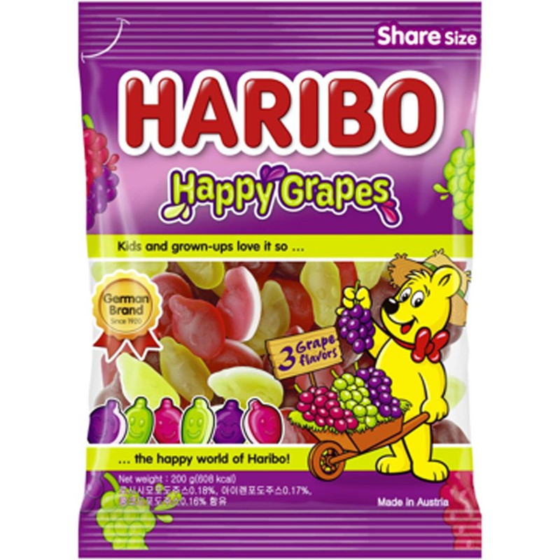 ハリボー ハッピーグレープ 200g Green Beans | グリーンビーンズ by AEON