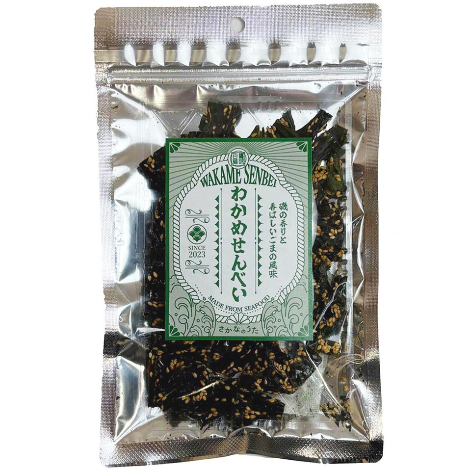 イケガヤ わかめせんべい 25g Green Beans | グリーンビーンズ by AEON