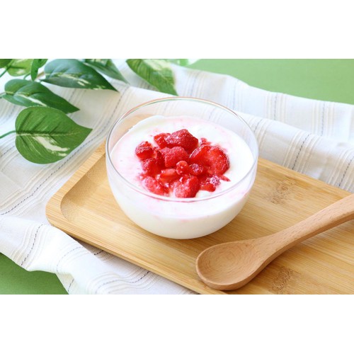 ニチノウ mikata 国産クラッシュいちご【冷凍】 100g Green Beans | グリーンビーンズ by AEON