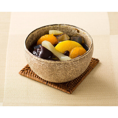 榮太樓 和菓子屋のあんみつ黒みつ 255g Green Beans | グリーンビーンズ by AEON