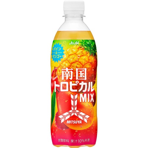 アサヒ飲料 三ツ矢 南国トロピカルMIX 500ml Green Beans | グリーンビーンズ by AEON